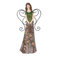 Alpine Corporation 16" Solar Owl Welcome Outdoor Statue - Walmart.com