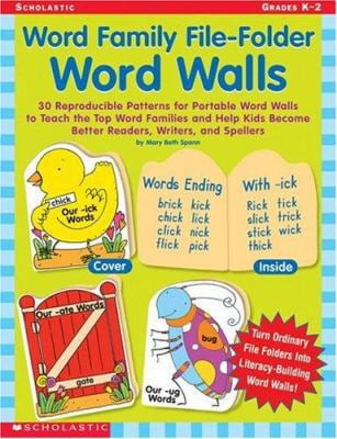 Pre-Owned Word Family File-Folder Word Walls (Paperback) 0439261708 ...