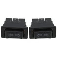 2x 12V 2 WAY MOMENTARY ELECTRIC AERIAL UP DOWN ROCKER SWITCH - Walmart.com