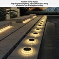 Solar Driveway Lights Outdoor, Dock Markers Deck Lights Waterproof ...
