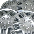 TuningPros WSC3-025S16 Set of 4 Metallic Silver Hubcaps 16" - Hub Caps ...