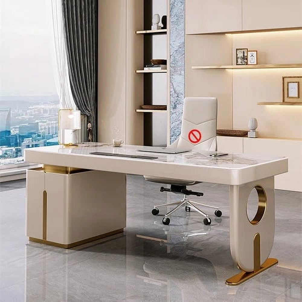 Luxury Studio Office Desk Executive Study Computer Art Writing Monitor ...
