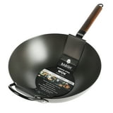 Babish 13-inch Carbon Steel Wok - Walmart.com