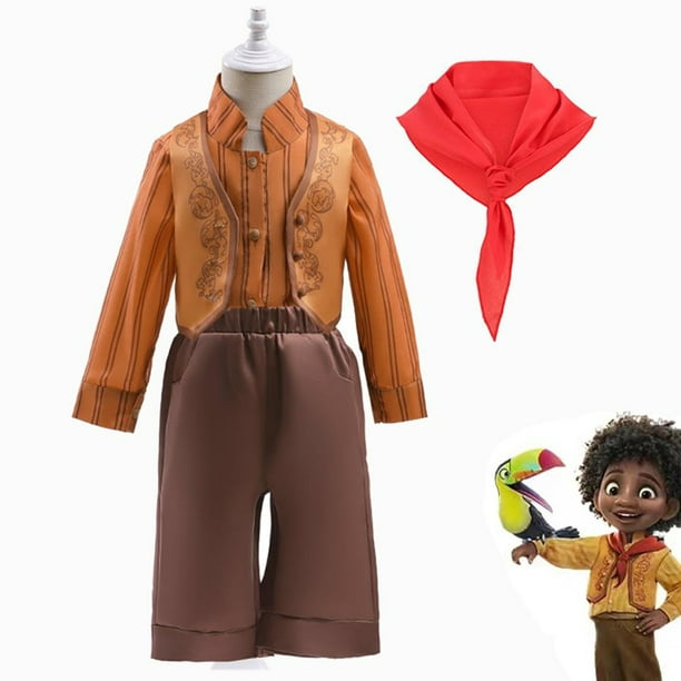 Encanto Antonio Madrigal disfraz encanto niños ropa conjunto Cosplay ...