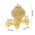Halloween Pumpkin Carriages Jewelry Box Organizers With European ...
