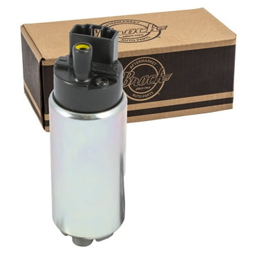 Brock Universal 12V Electric Fuel Pump, 5-9 PSI, 3/8 Inlet & Outlet ...