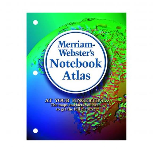 Merriam Websters Notebook Atlas - Walmart.com