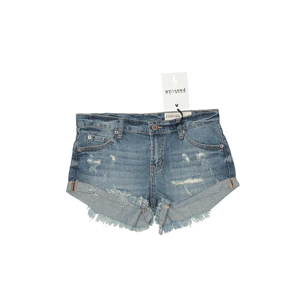 Pistola - Pre-Owned Pistola Women's Size 25W Denim Shorts - Walmart.com ...