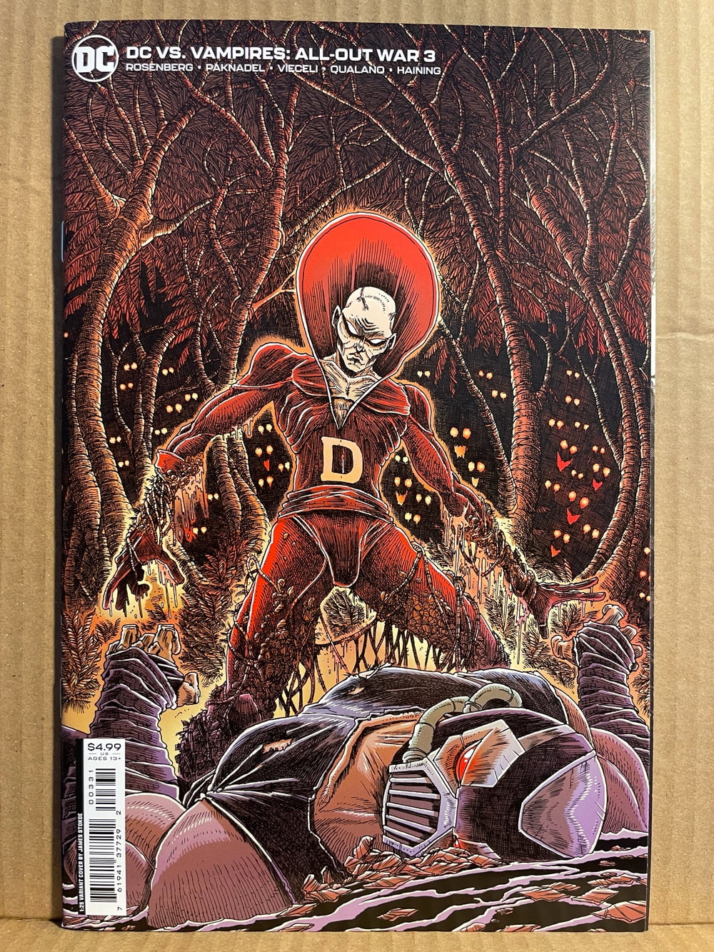 DC vs. Vampires: All-Out War #3 Comic Book - Walmart.com