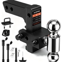 Axientro Adjustable Trailer Hitch Fits 2