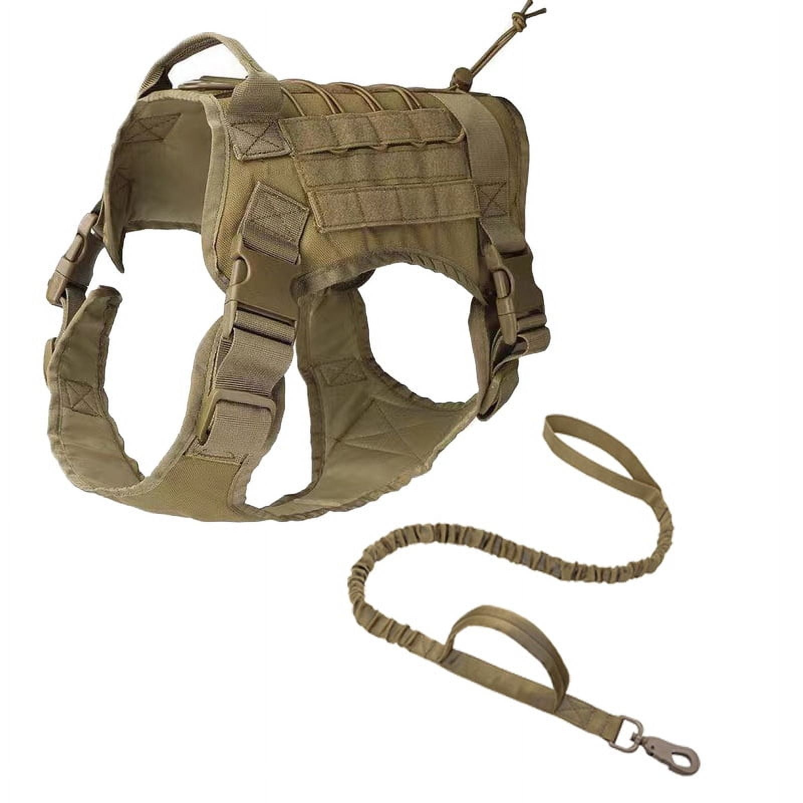 Collar táctico para perro, correa táctica para el pecho y la espalda ...