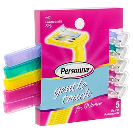 Personna Disposable Razors - For Women - 5 Ct - RusselcoInc