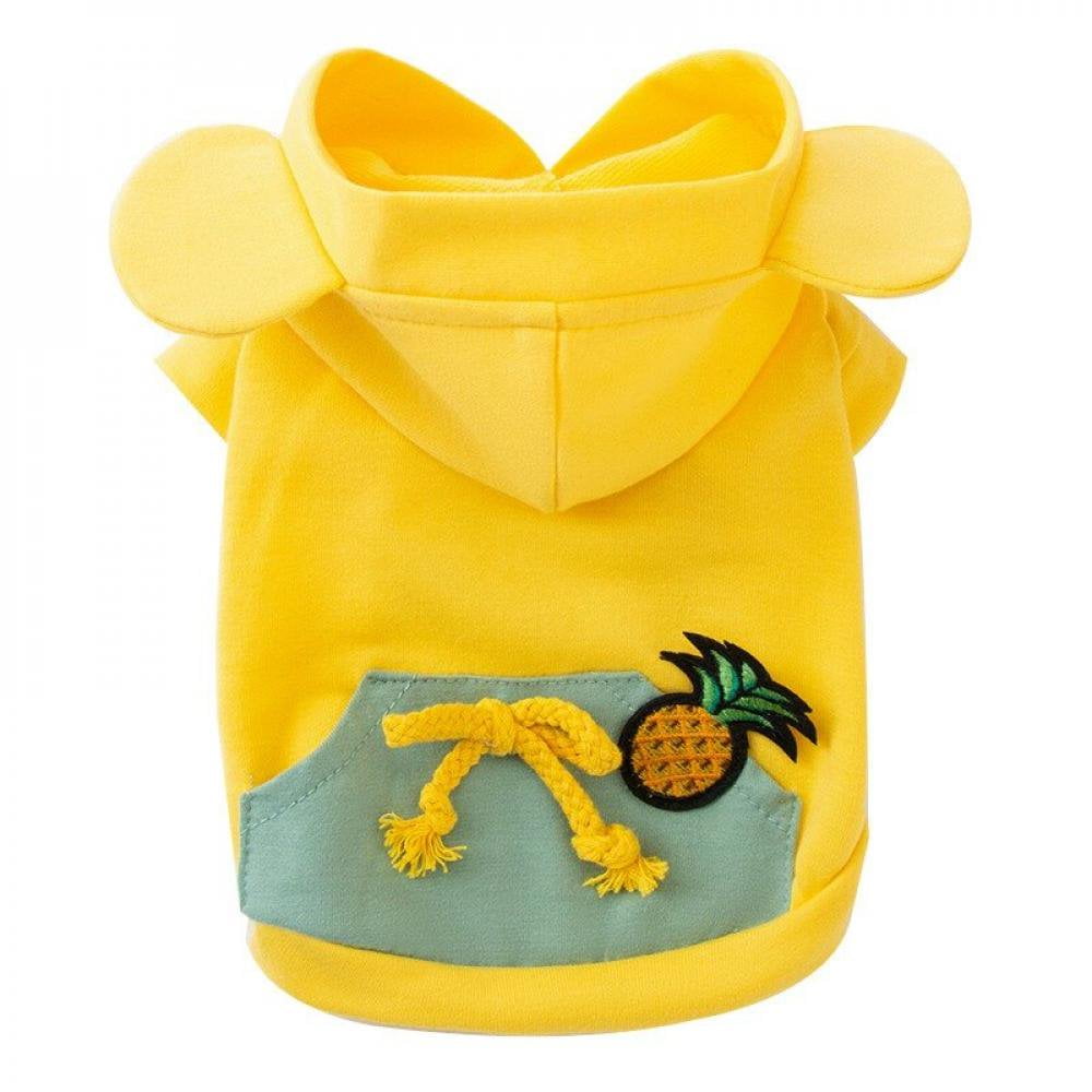 Click here for Generic Pineapple Dog Hoodies Pet Clothes Dog Clot... prices
