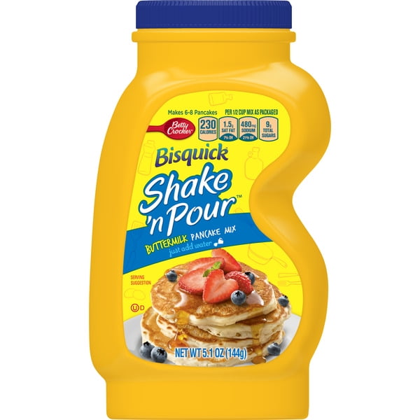 BC BISQUICK SNP PANCAKE MIX BTRMILK, 8 PK - Walmart.com