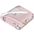 Hello Kitty Fleece Blanket Super Soft Cozy Throw Blanket 80"X60 ...
