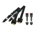 3 Point Seat Belt Universal Retractable 3 Point Seat Belt 2 Pcs for Bus ...