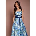 Coast Floral Jacquard Midi Dress - Blue, 8 - Walmart.com