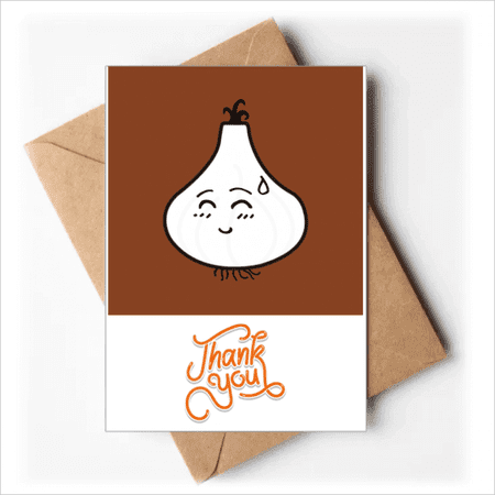 Garlic Speechless Lovely Little Face Thank You Cards Envelopes Blank ...