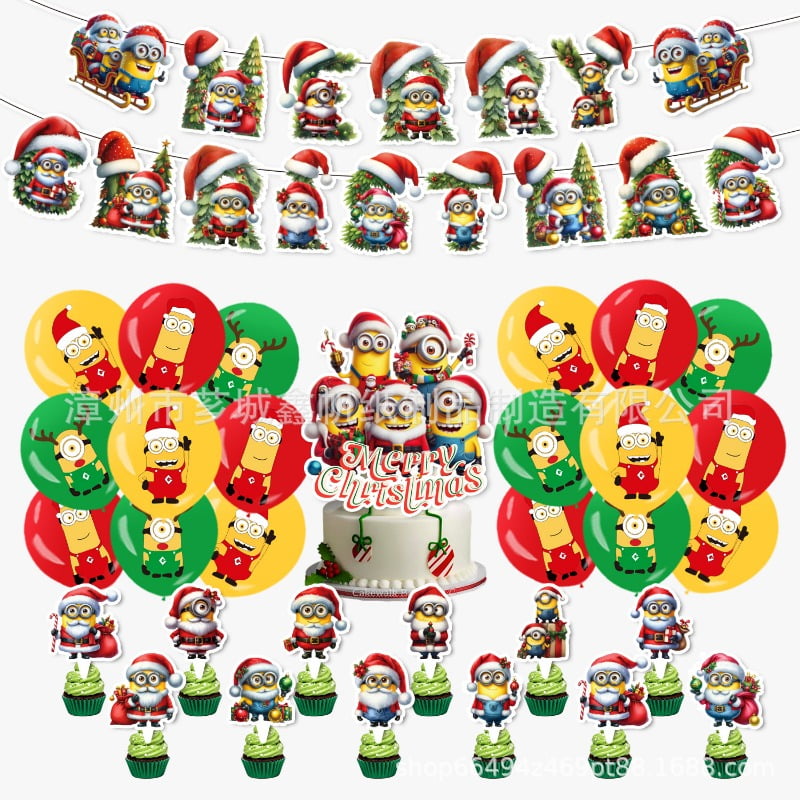 Miniso Nuevo Minion de Mi Villano Favorito Tema Navideño Escena de ...