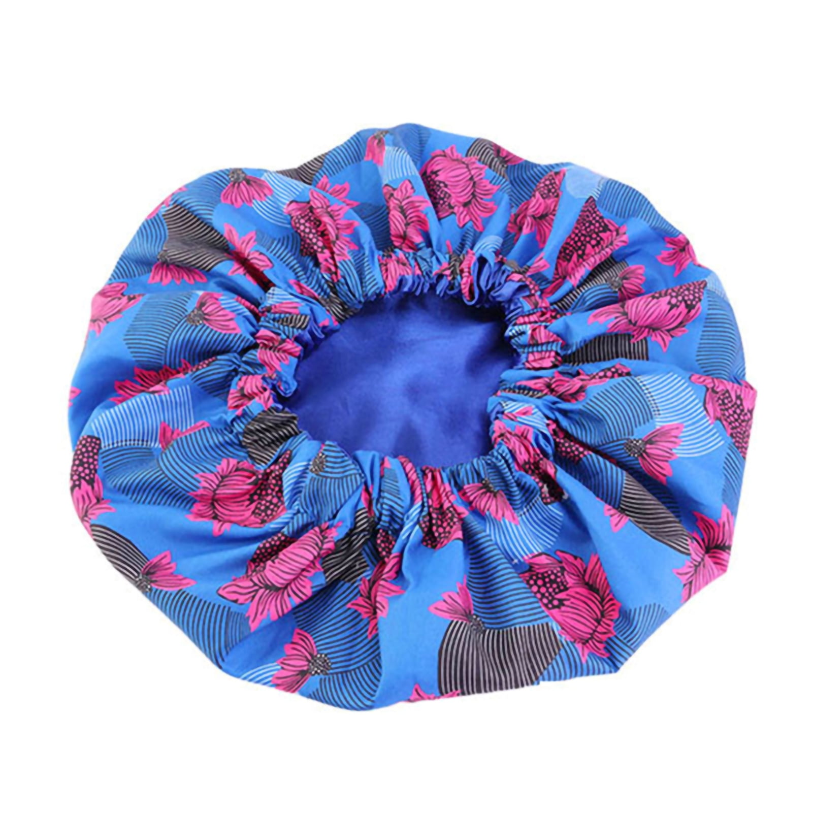 Double Layer Satin Bonnet for Women, African Women Silk Like Hair Cap ...