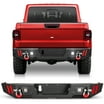 POFENZE Rear Bumper for Jeep Wrangler JK JKU 2007-2018 Black Rear ...