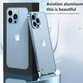 Aluminum Alloy iPhone 13 Mini Case - Matte Black, Shockproof, Scratch ...