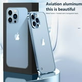 Aluminum Alloy iPhone 13 Mini Case - Matte Black, Shockproof, Scratch ...