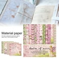 FaLX 24 Sheets DIY Scrapbook Paper - Clear Printing - Easy to Cut - 6 ...