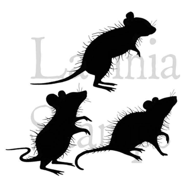 Click here for Lavinia Stamps Lavinia Stamp - Three Woodland Mice prices