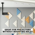 VIVO Black Universal Ceiling Projector Tray, Extendable Height ...