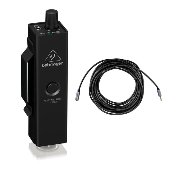 Behringer Powerplay P2 Ultra-Compact Personal In-Ear Monitor Amp ...