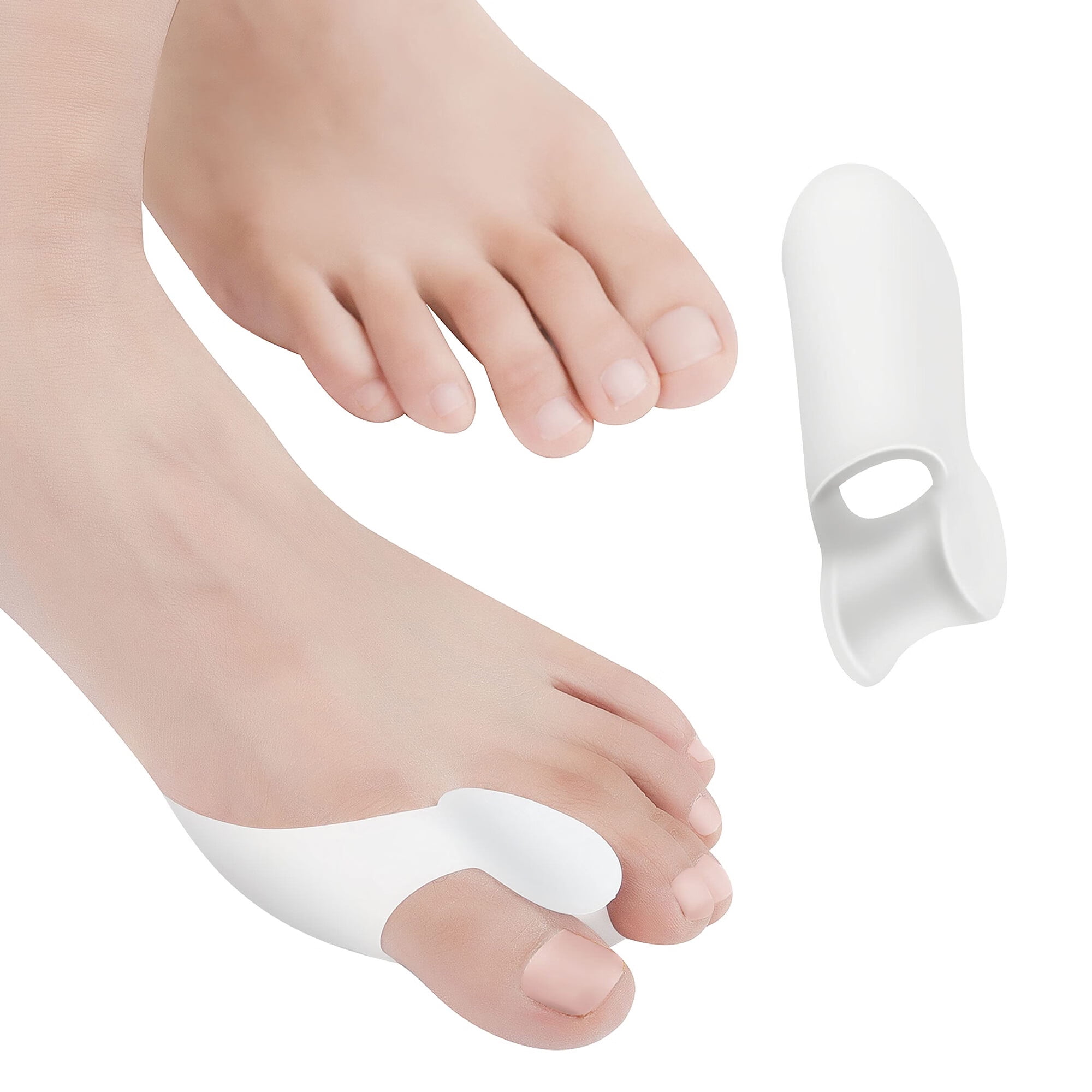 WILLED Bunion Cushion Protector, 4 Packs of Bunion Corrector Pads with ...