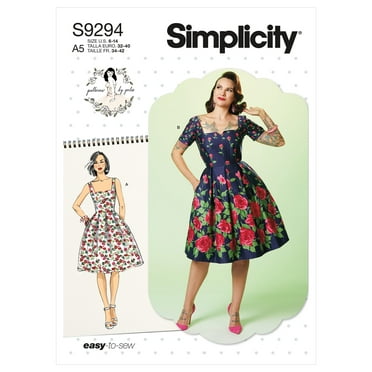 Simplicity Girl's Size 7-14 Dress Pattern, 1 Each - Walmart.com