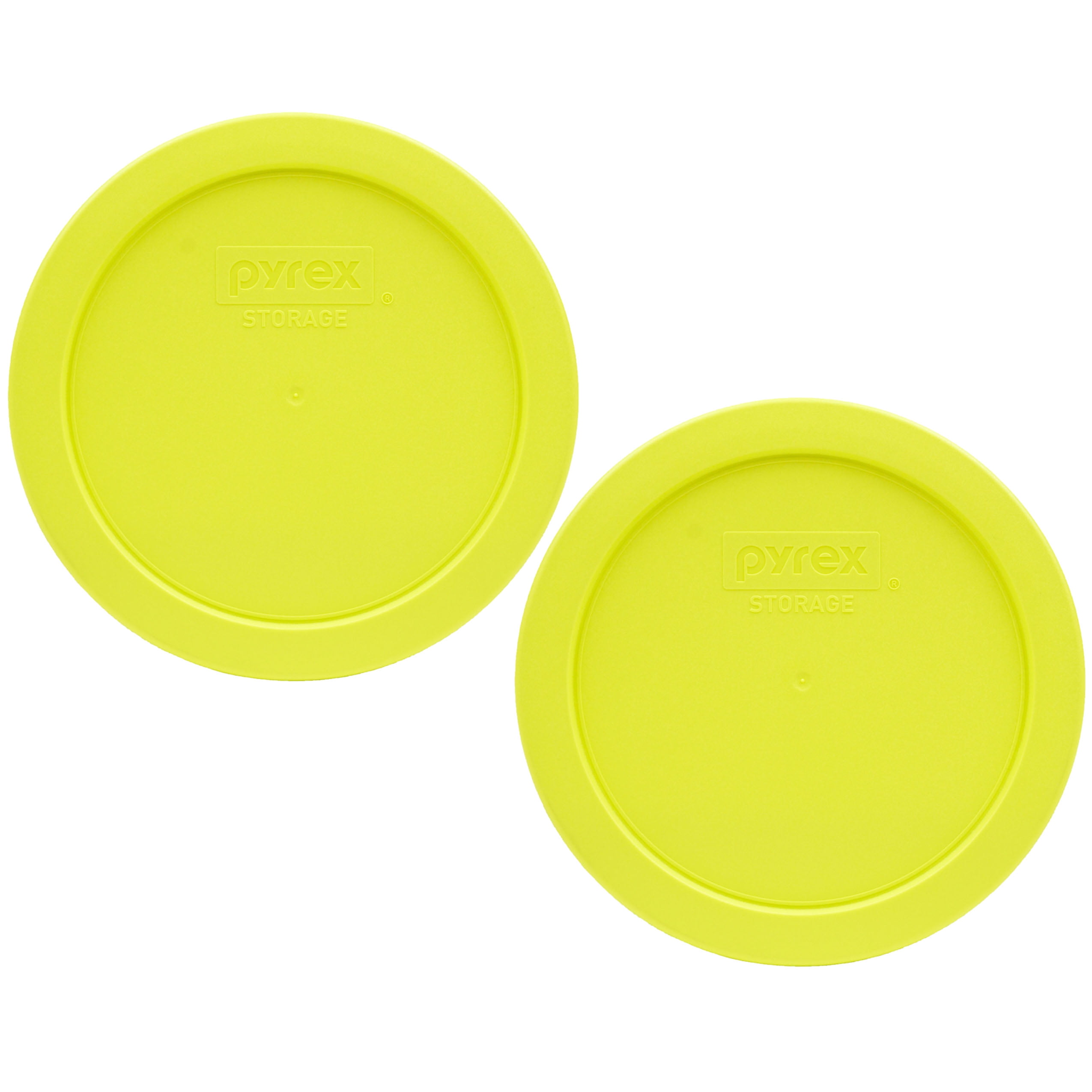 Pyrex 7201-PC Yolk Yellow Round Plastic Food Storage Replacement Lid ...