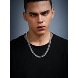 ChainsProMax Thin Cuban Chain Mens Necklace 18 inch 4.8mm Stainless ...