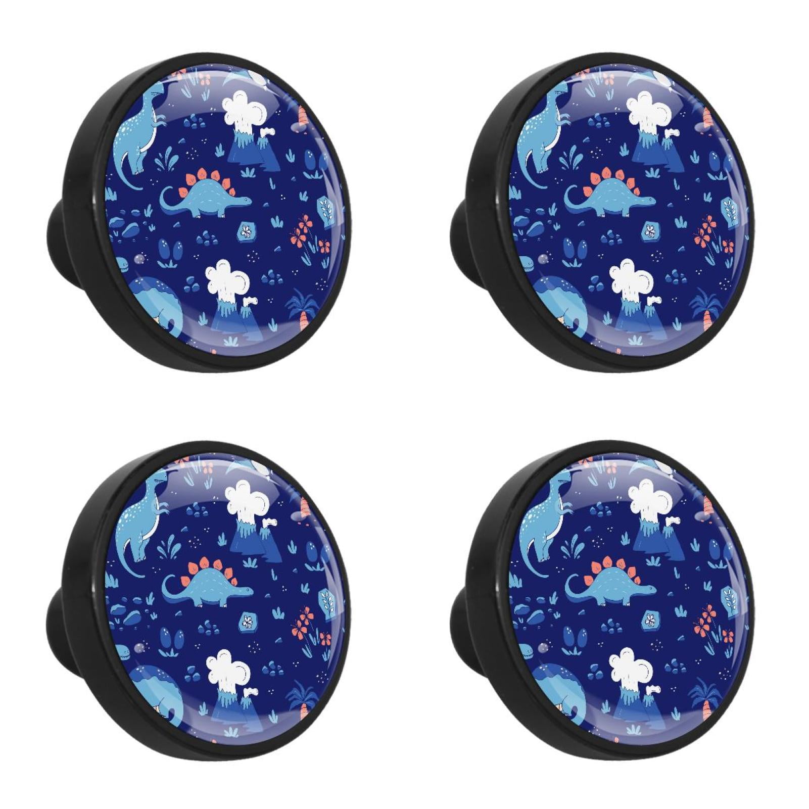 4 Pcs Dinosaur Knobs for Kitchen Cabinet Cupboard Dresser Bookcase ...