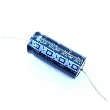 Axial Electrolytic Capacitor, Polarized, 10uF 100V, 105C, Tolerance ±20% - Walmart.com