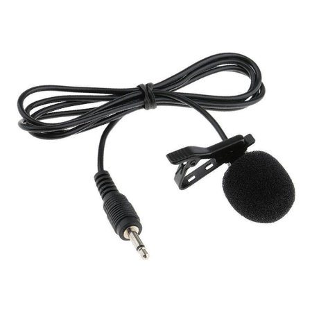 Lavalier Lapel Tie Clip-on Vacuum Lavalier Microphone 3.5mm Tube ...