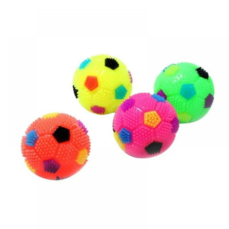 AMERTEER 1 PC Squeaky Latex Rubber Dog Toy Balls for Small Medium Dogs ...