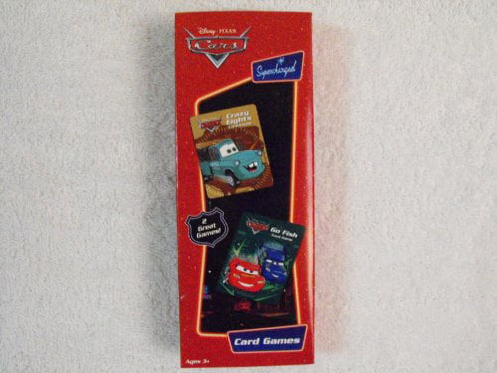 Disney Pixar Cars Card Games Go Fish Crazy Eights - Walmart.com