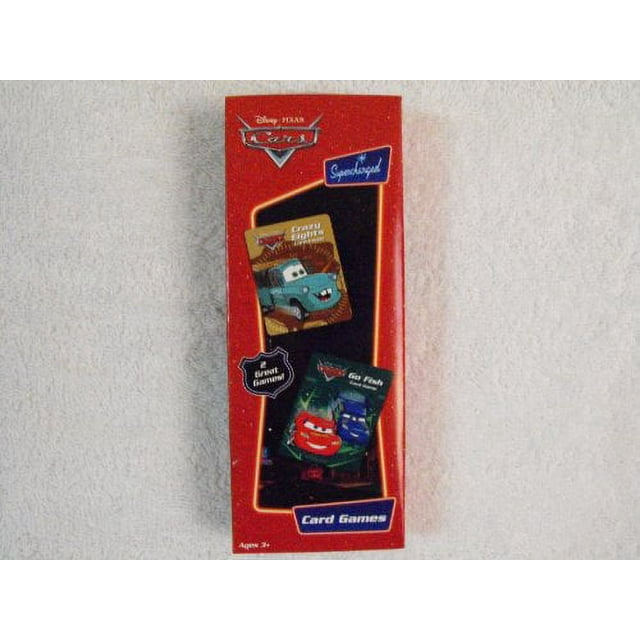 Disney Pixar Cars Card Games Go Fish Crazy Eights - Walmart.com