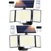 SZRSTH Solar Flood Lights, 3000LM, 188 LED, Motion Sensor, Waterproof, 2 Pack - Walmart.com
