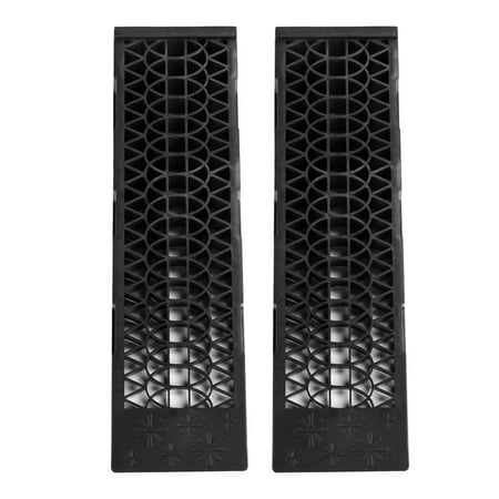 Low Car Ramps, Hollow Design Plastic Automotive Ramp Black For Car ...