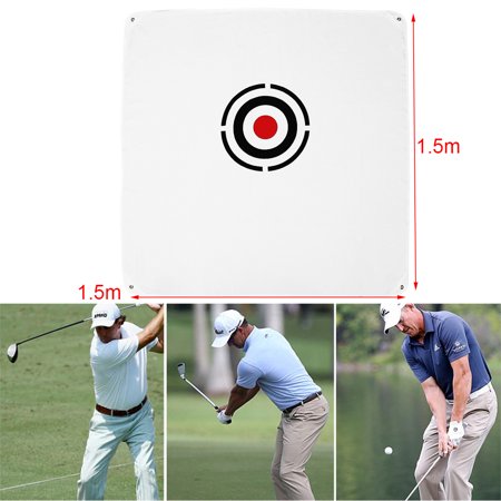 Golf Bullseye Practice Cloth Hitting Target Canvas Training Aid Outdoor ...