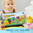 Joyfy Montessori Learning Toy Train for Toddlers 1 2 3 Years Old with ...
