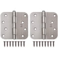 Stone Harbor Hardware 4" Door Hinges, 5/8" Radius Corner, Antique ...