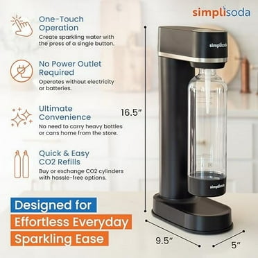Ninja Thirsti Drink System: Soda Maker, Fizz Control, Variety Flavors ...