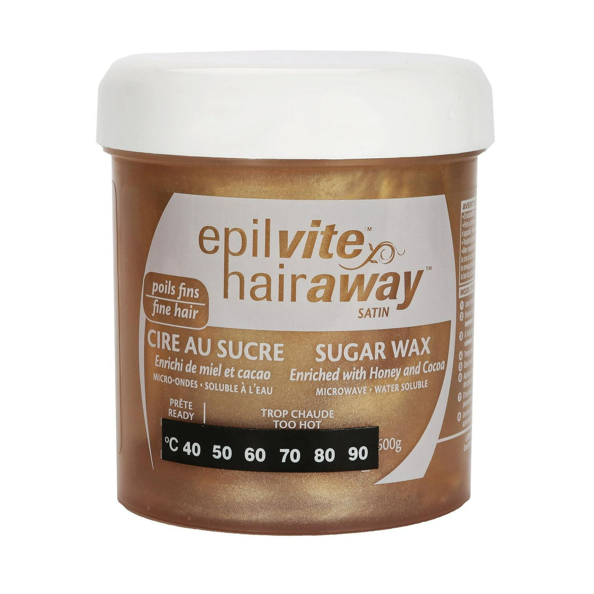 Click here for Hair-Away Satin Sugar Wax Honey And Cocoa - 600 G... prices
