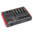 Miumaeov Professional 6 Channel Bluetooth Studio Audio Mixer Power ...