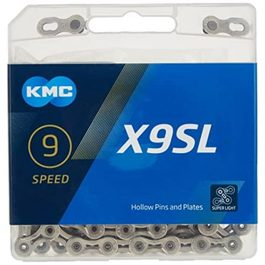 KMC Chain KMC X9SL x 116L CP 9-Speed Bike Chain - Walmart.com